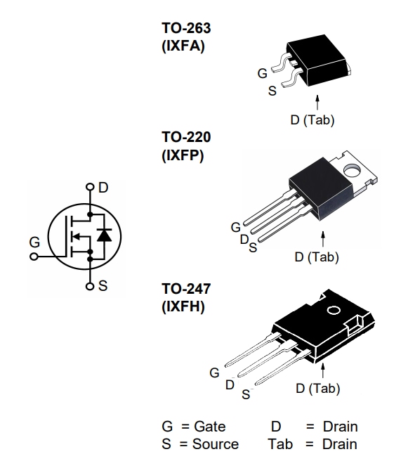 X2-Class HiPerFET Power MOSFETs - IXYS | Mouser